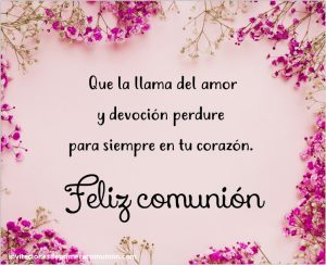 Las 20 mejores Frases para felicitar por la Primera Comunión